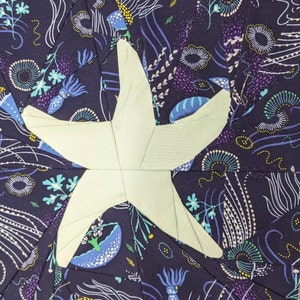 Starfish Quilt Block Pattern: Nautical Foundation Paper Piecing (PDF ...