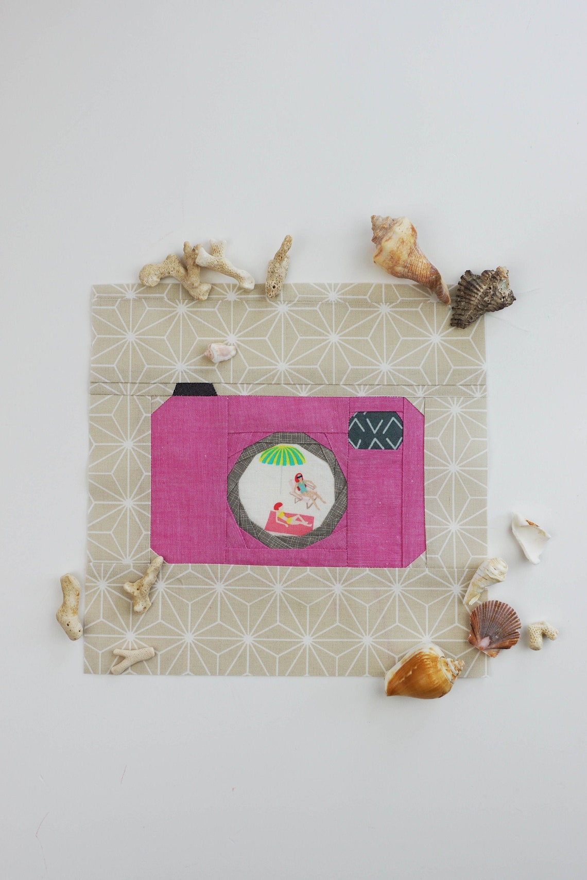 Camera Paper Piecing Pattern PDF Pattern Instant Download - Etsy Canada