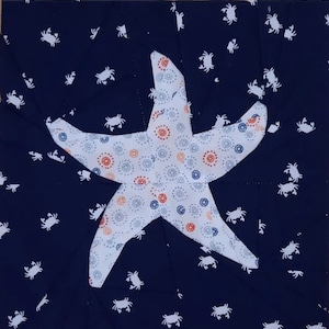Starfish Quilt Block Pattern: Nautical Foundation Paper Piecing (PDF ...