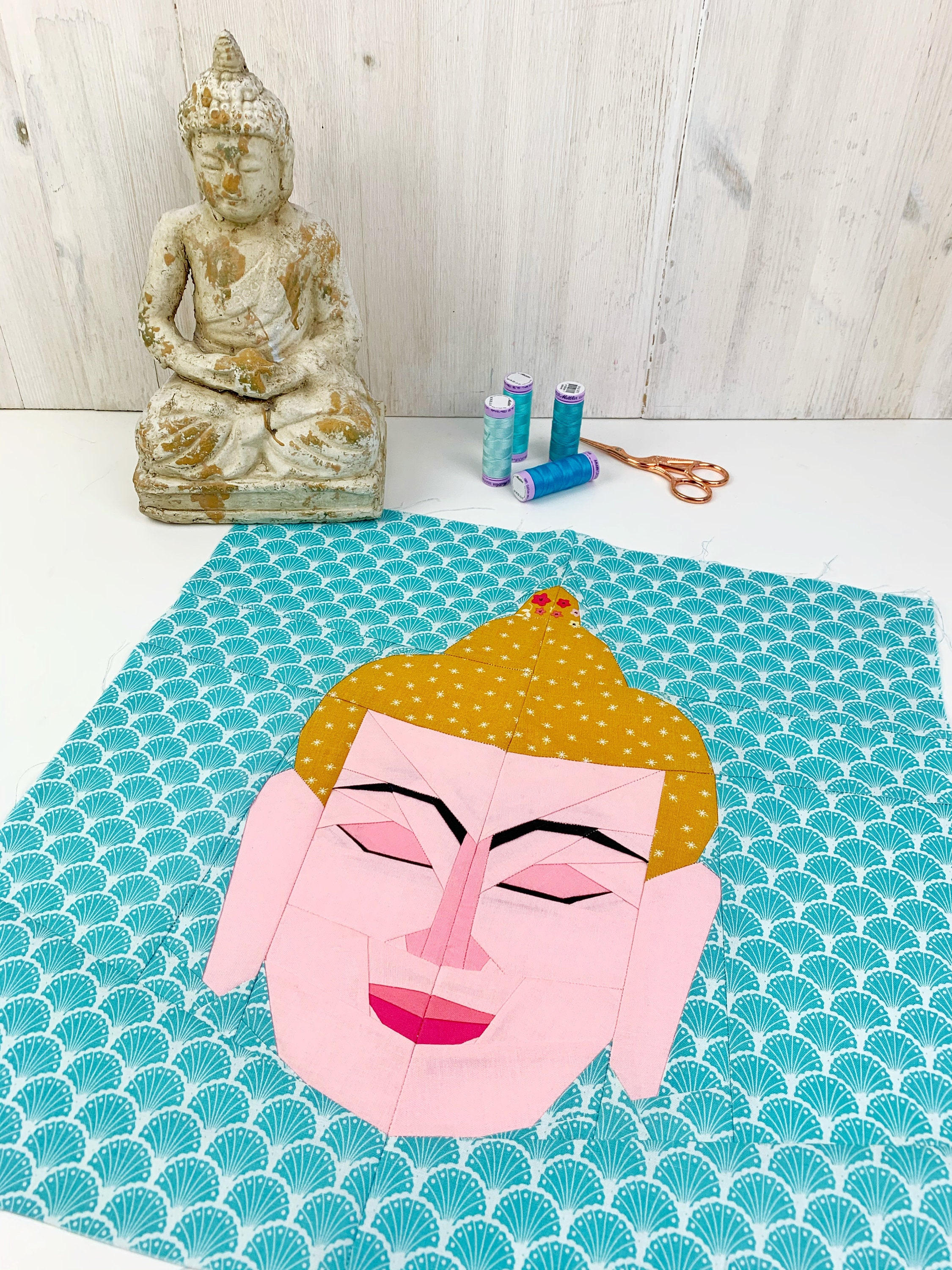 Buddha Quilt Block Pattern PDF Pattern Instant Download - Etsy Canada