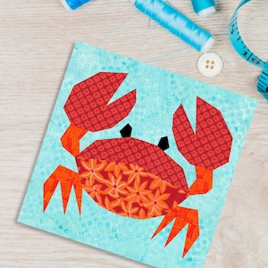 Crab and Lobster Quilt Pattern Bundle: Nautical FPP (PDF Pattern) - Etsy