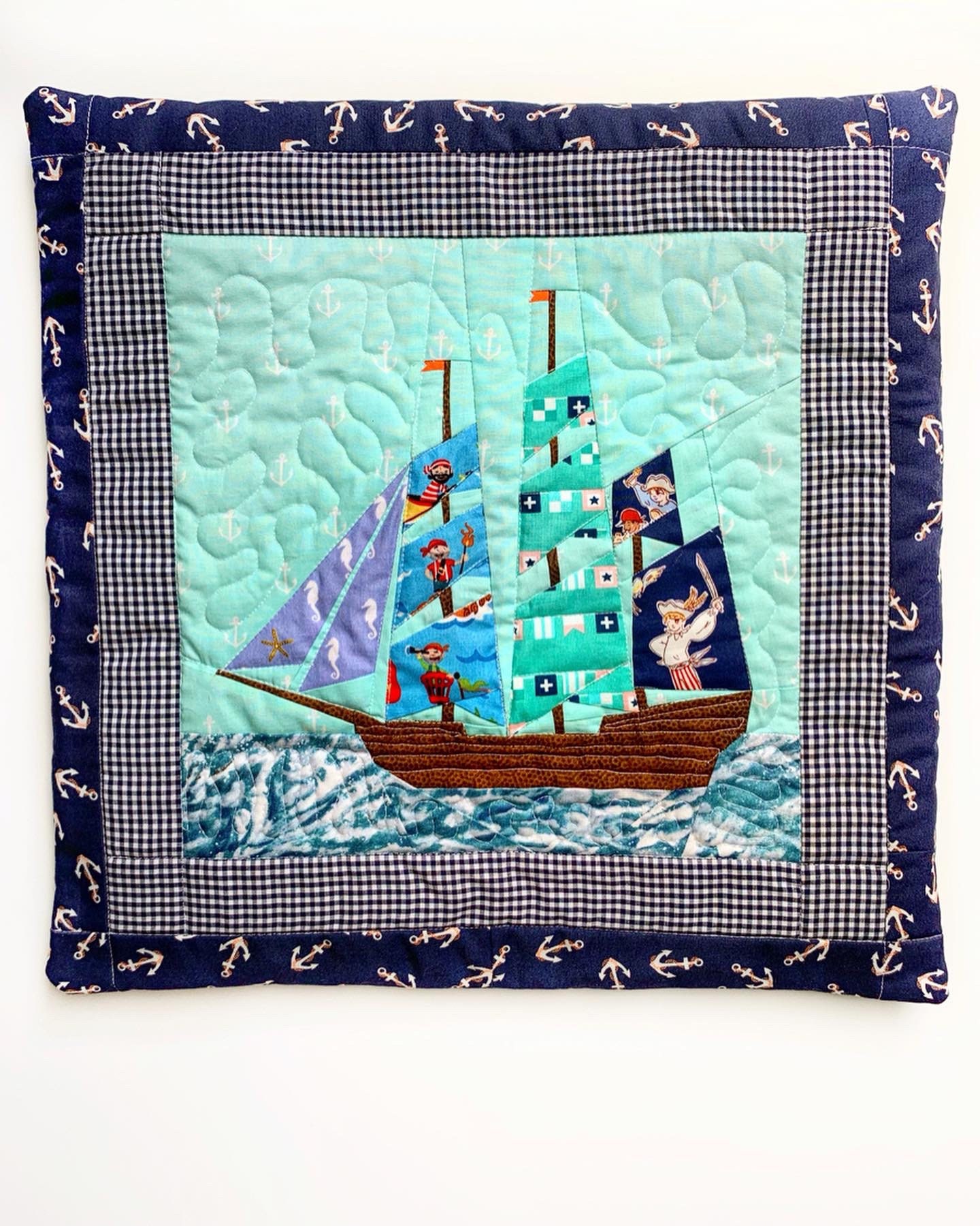 Sailing Yacht Quilt Block Pattern PDF Instant Download Boat | Etsy UK