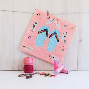 Flip Flops Paper Piecing Pattern, PDF Pattern Instant Download, Flip ...