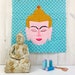 Buddha Quilt Block Pattern, PDF Pattern Instant Download, Buddha Quilt ...