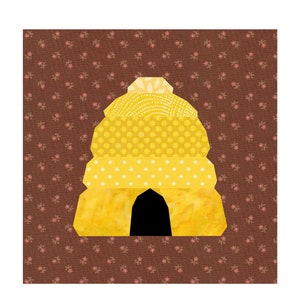 Beehive Pattern, Beehive Quilt Block Pattern, PDF Instant Download ...