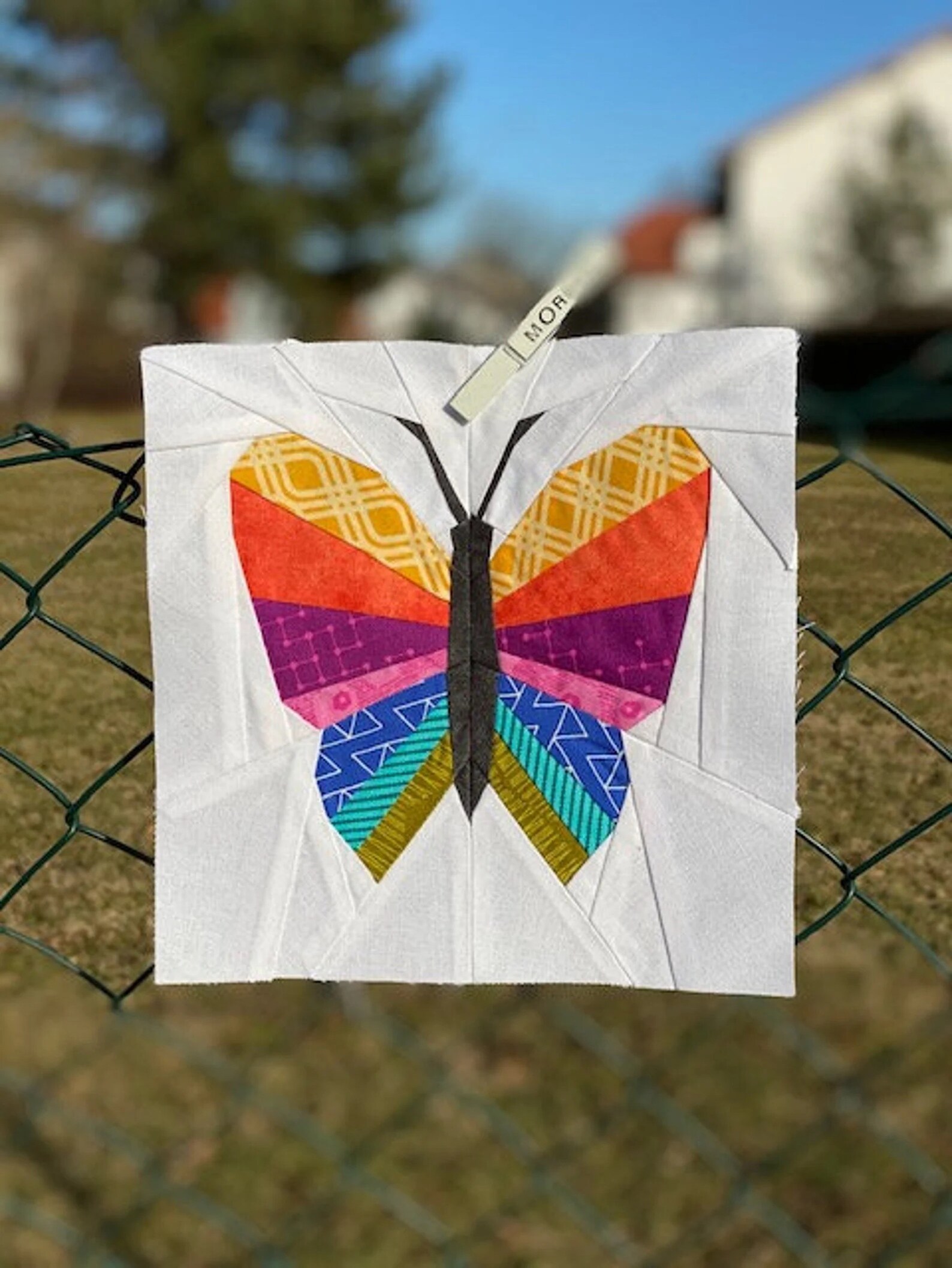 Butterfly Quilt Block Pattern, Butterfly Pattern, PDF Instant Download ...