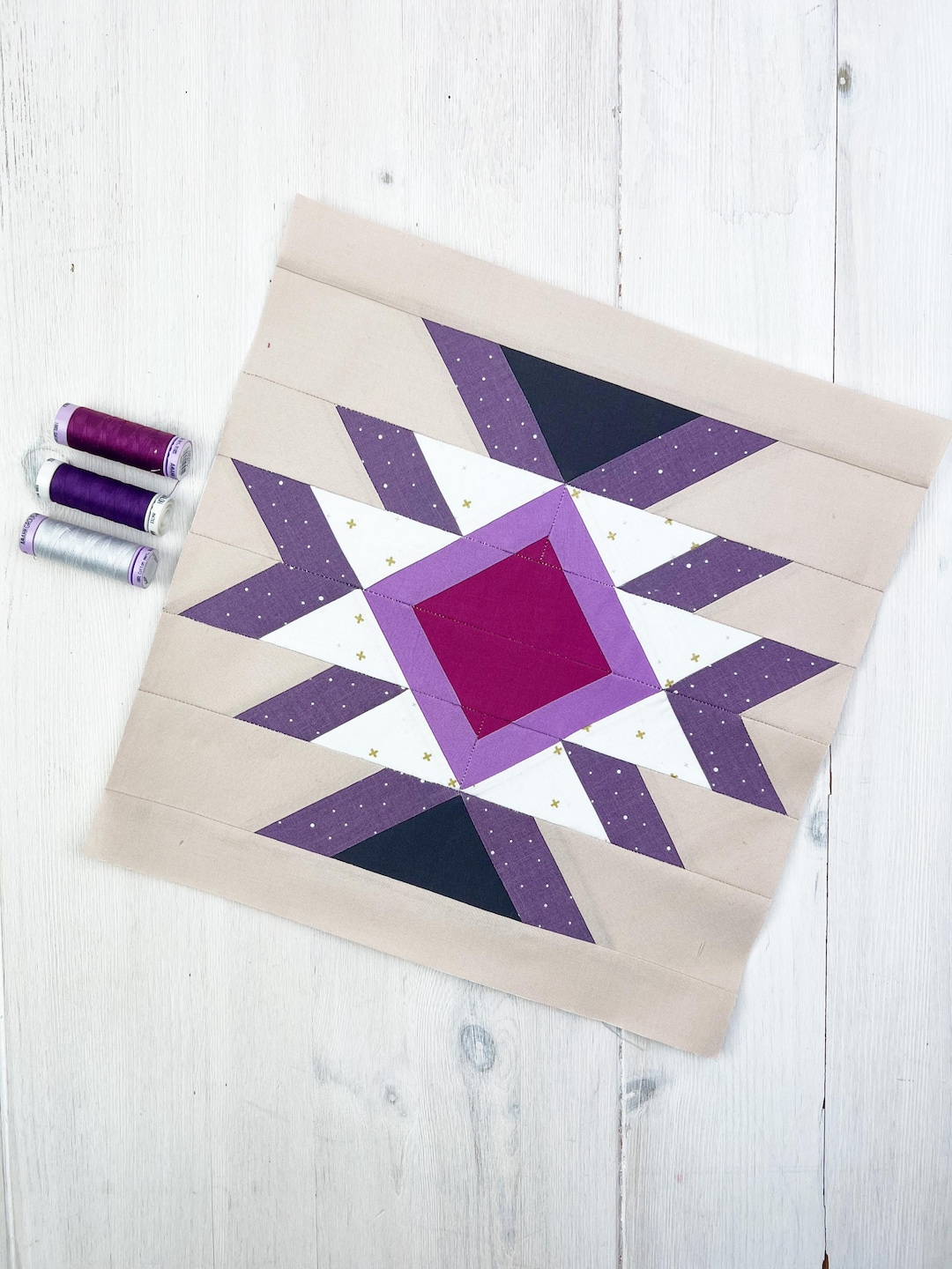 Southwest Aztec Quilt Block, 4 Sizes PDF Instant Download, FPP ...