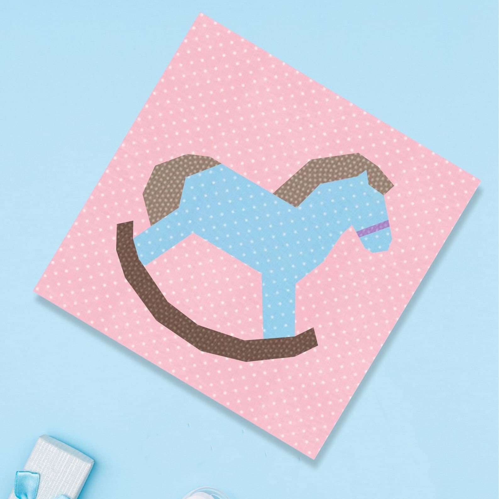 Rocking Horse Quilt Block The Old Country Store