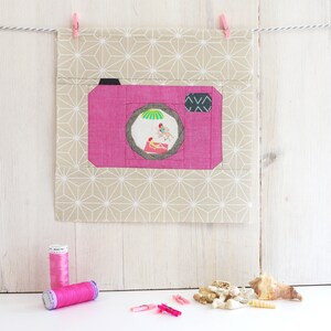 Camera Paper Piecing Pattern, PDF Pattern Instant Download, Camera ...