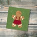 Christmas Quilt Block Pattern, PDF Instant Download, Gingerbread Man ...
