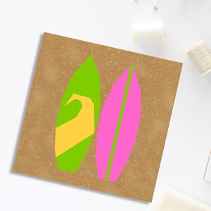 Surfboards Quilt Block Pattern: Beach Theme (PDF Pattern) - Etsy