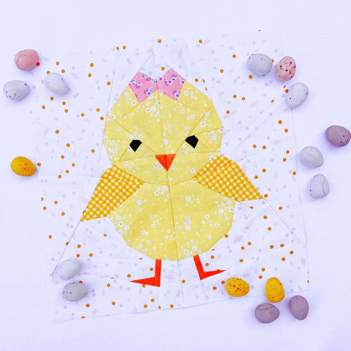 Chickie Quilt Block Pattern Baby Chicken Pattern PDF Instant | Etsy