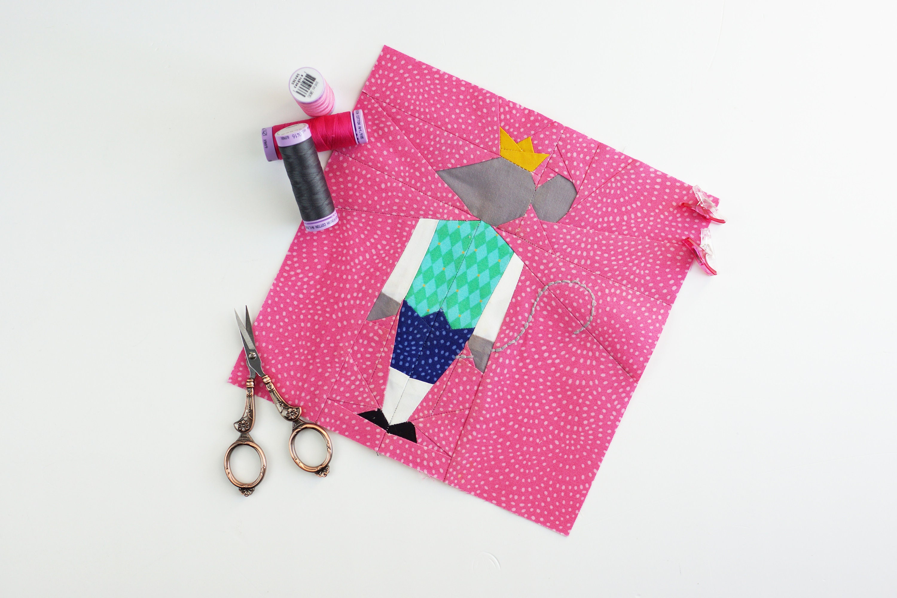 Nutcracker Ballet Quilt Blocks, 3 Sizes PDF Instant Download ...