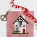 Timbered House Quilt Block Pattern: Swiss Chalet Design (PDF Pattern ...
