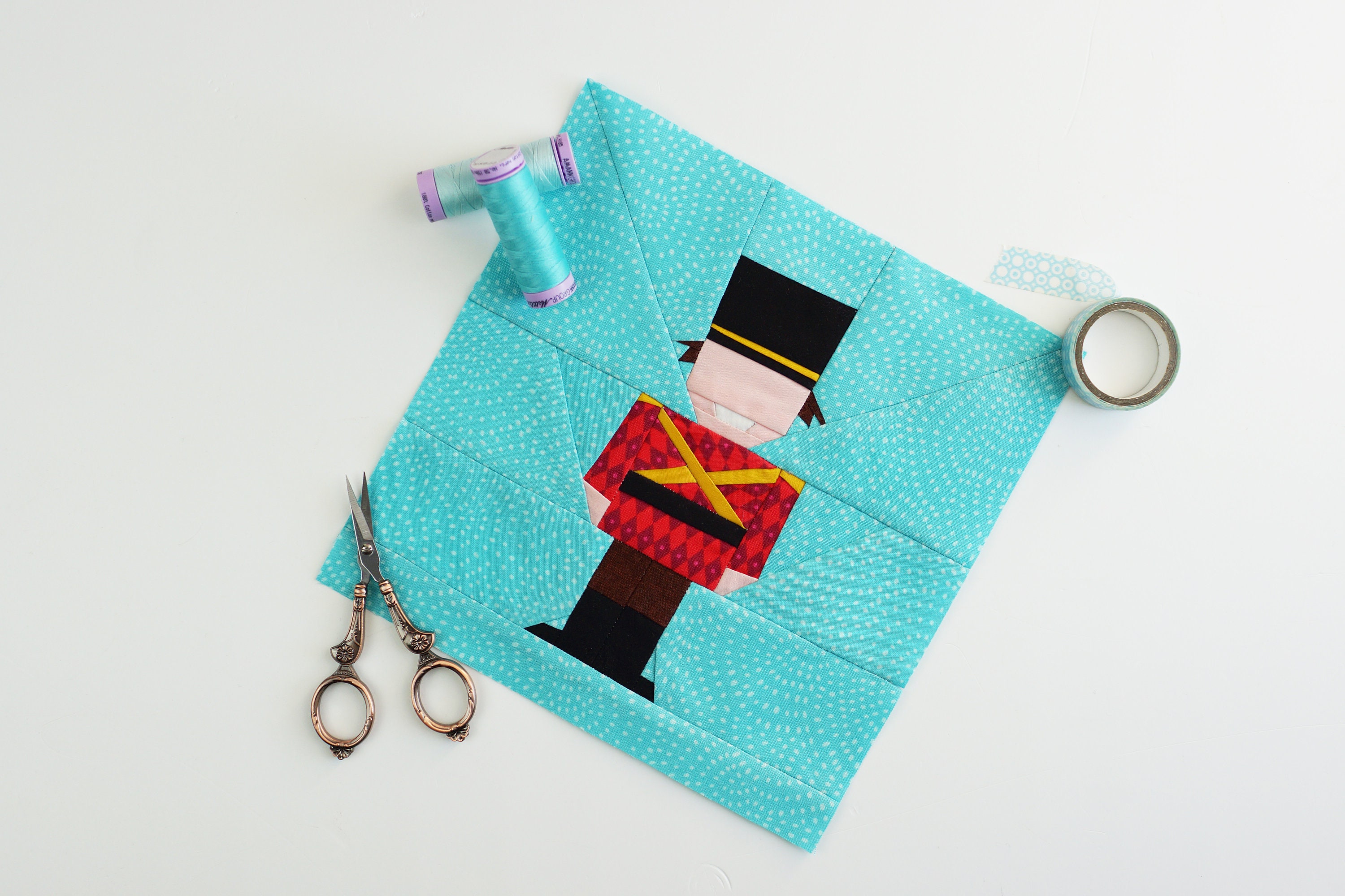 Nutcracker Ballet Quilt Blocks, 3 Sizes PDF Instant Download ...