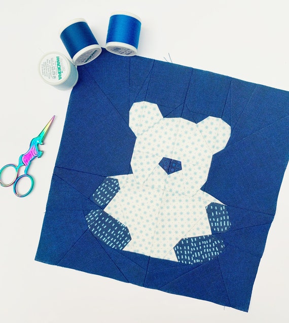 Teddy Bear Paper Piecing Patterns