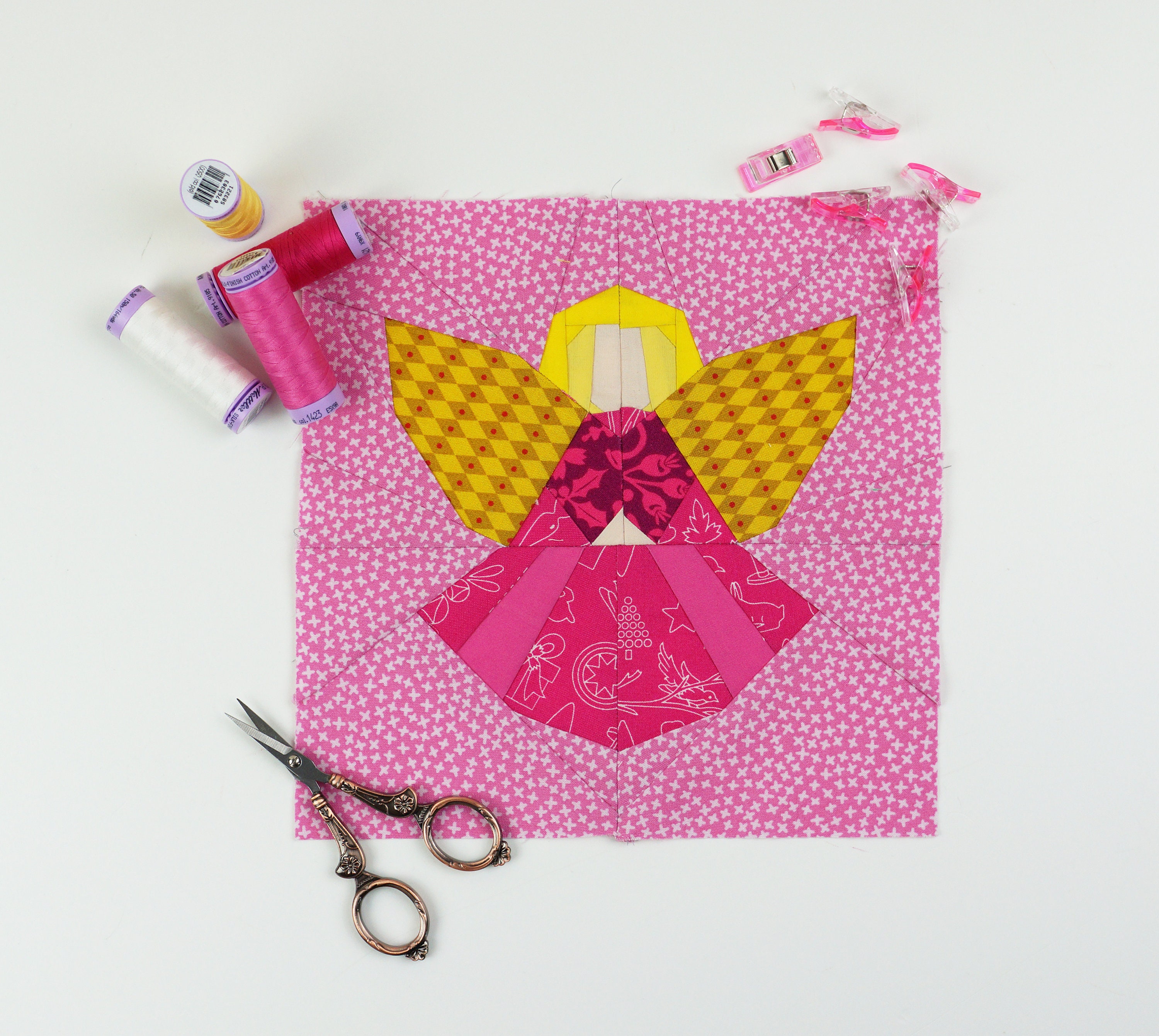 Angel Quilt Block Pattern Angel Singing Pattern PDF Instant - Etsy