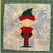 Christmas Elf Quilt Block Pattern, Elf Pattern, PDF Instant Download ...