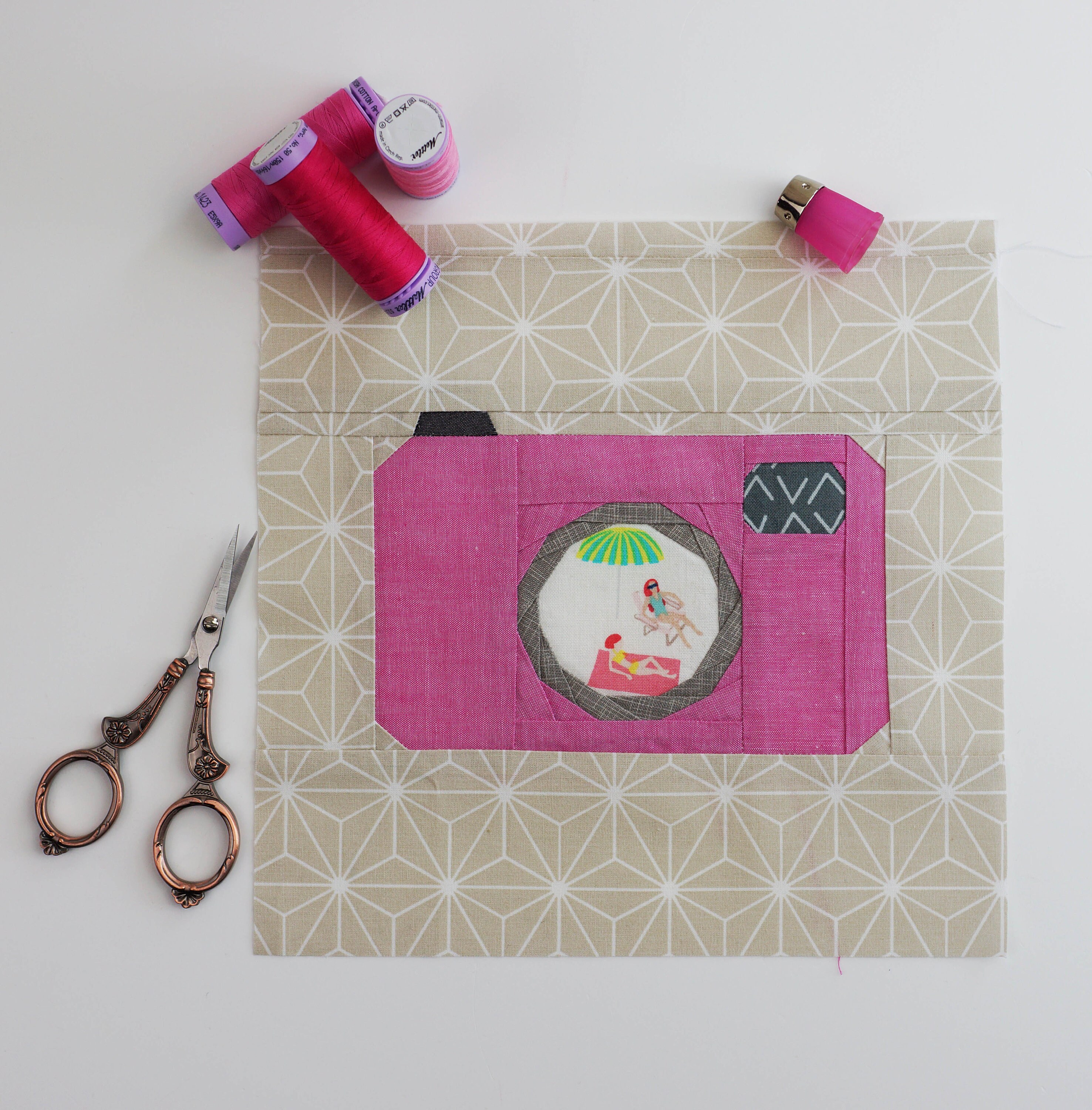 Camera Paper Piecing Pattern PDF Pattern Instant Download - Etsy Canada