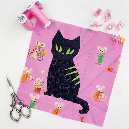 Halloween Quilt Block Mummy PDF Quilt Block Pattern - Etsy