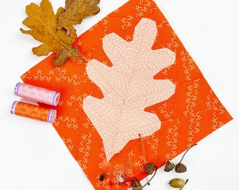 Oak Leaf Quilt Pattern - Etsy