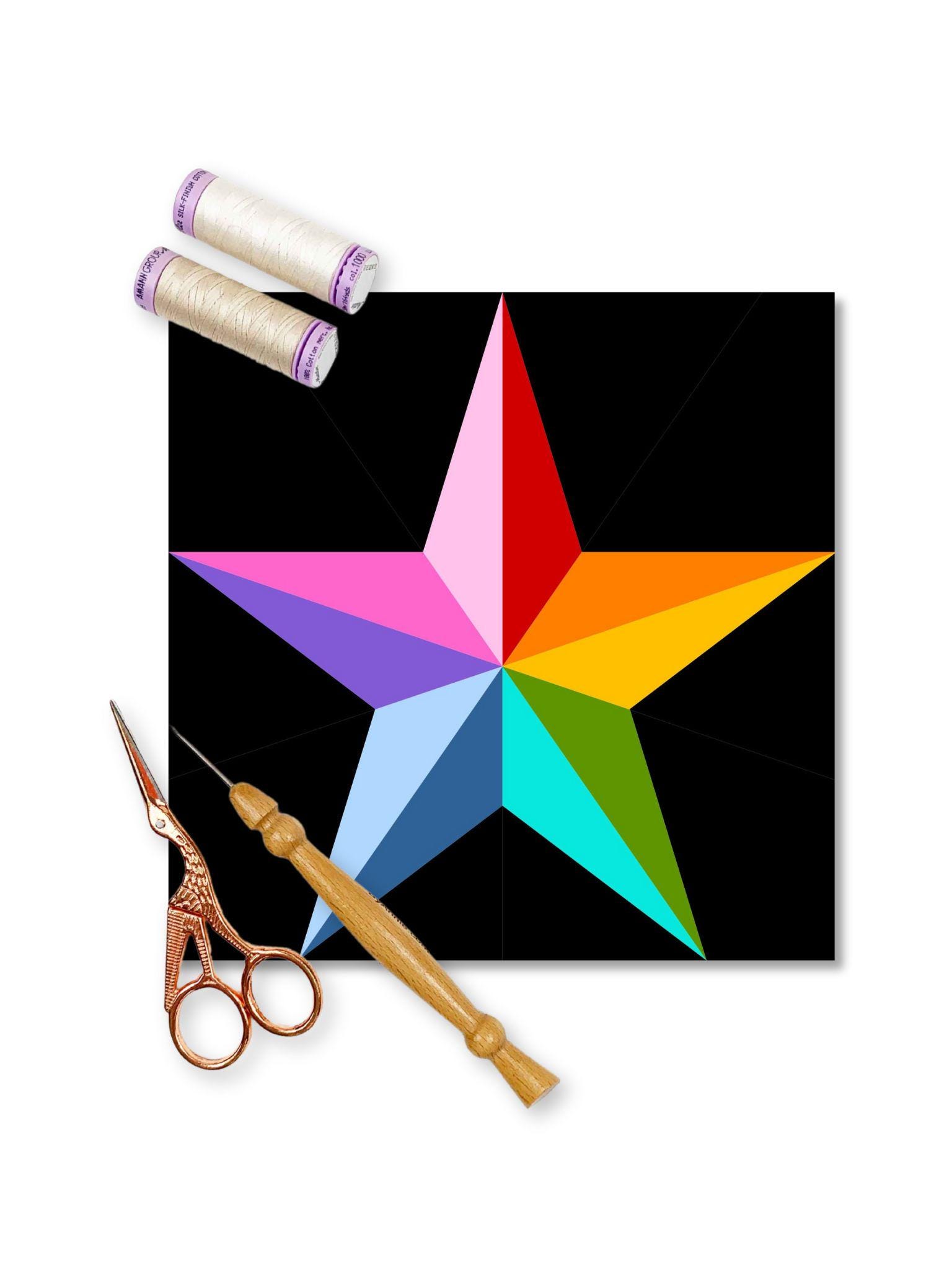 Lone Star 5 Sizes PDF Instant Download, Classic Foundation Paper ...