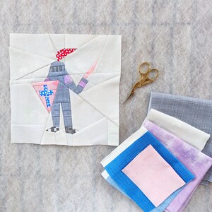 Knight Sewing Pattern, Knight in Shining Armor Quilt Block Pattern PDF ...