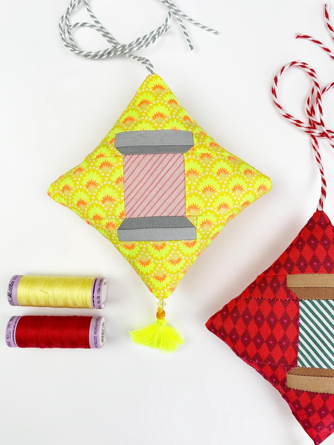 Thread Spool Quilt Block Pattern: Mini FPP Design (PDF Download) - Etsy