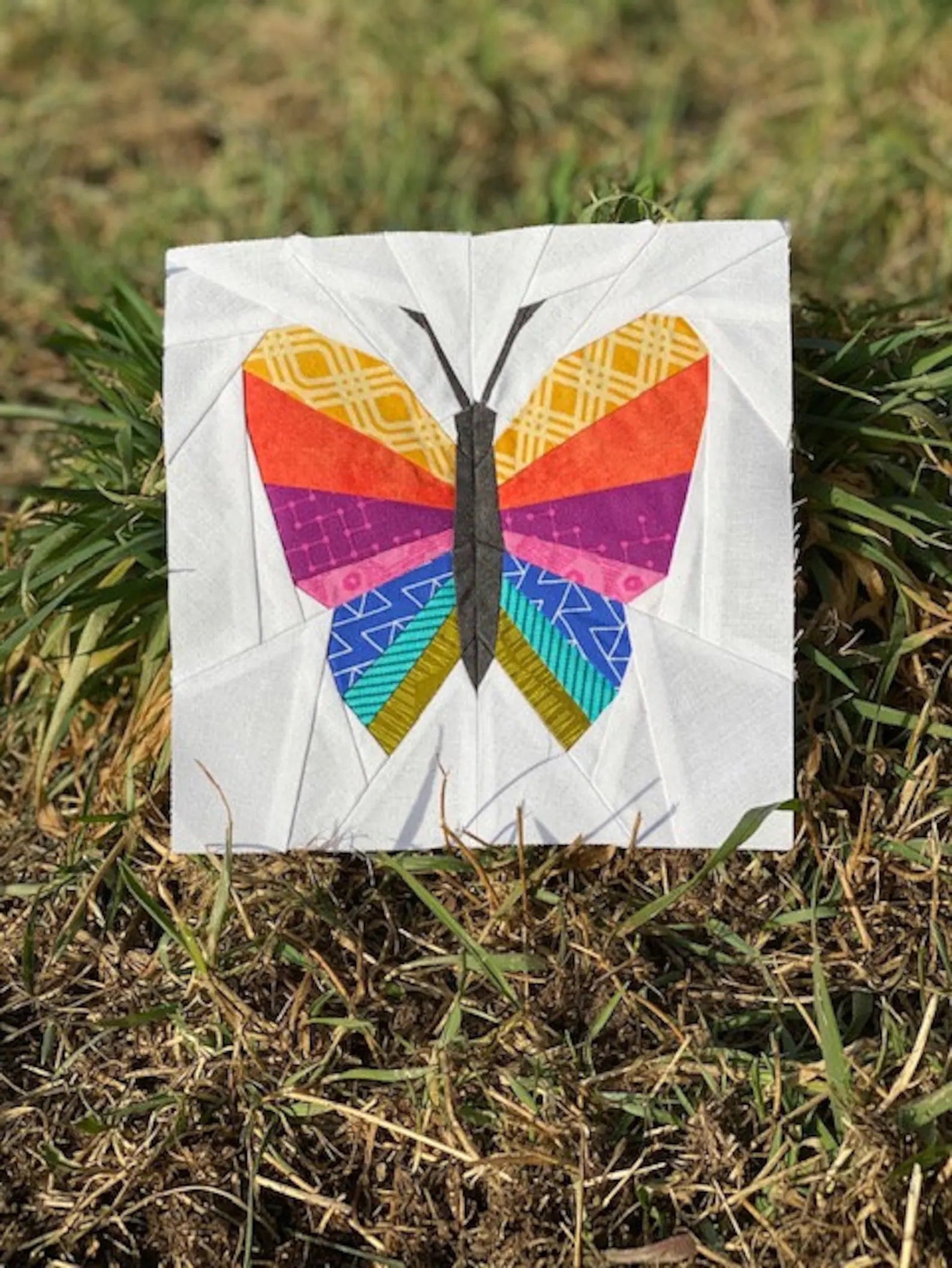 Butterfly Quilt Block Pattern, Butterfly Pattern, PDF Instant Download ...