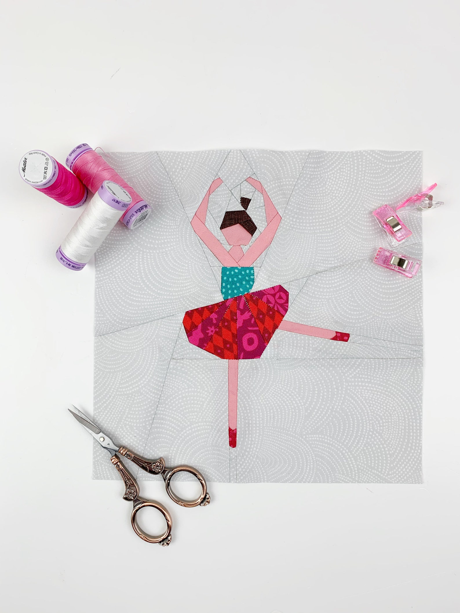 Nutcracker Ballet Quilt Blocks, 3 Sizes PDF Instant Download ...