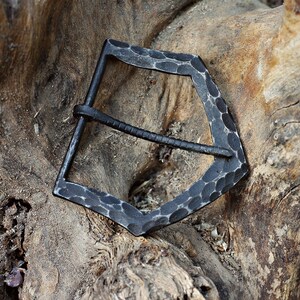 Hand-forged Iron Belt Buckle Wrought Metal Craft Custom Blacksmith ...