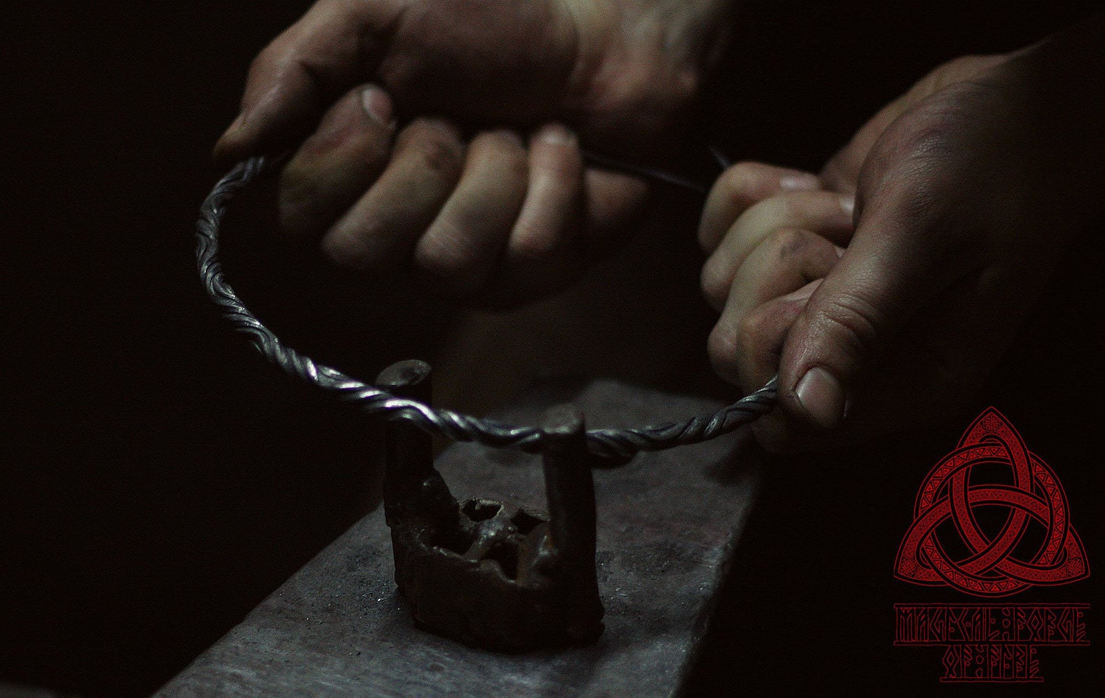 Hand FORGED IRON Torc CELTIC Necklace Viking Torque Hand - Etsy