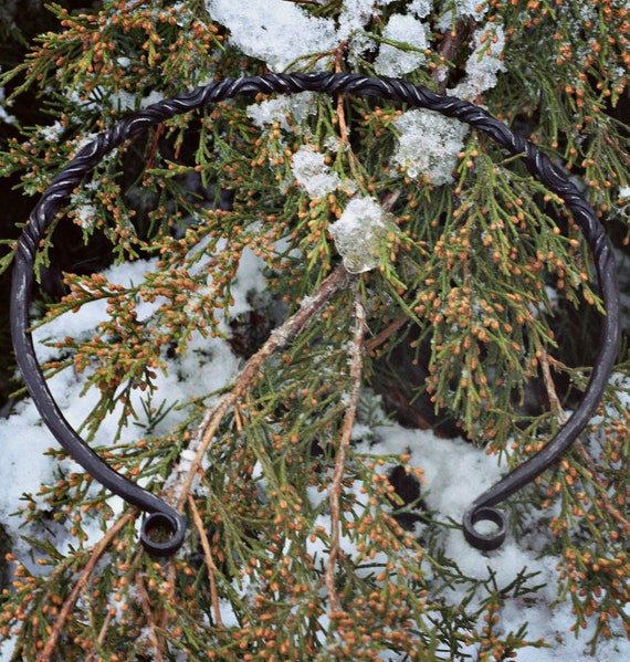 Hand FORGED IRON Torc CELTIC Necklace Viking Torque Hand | Etsy
