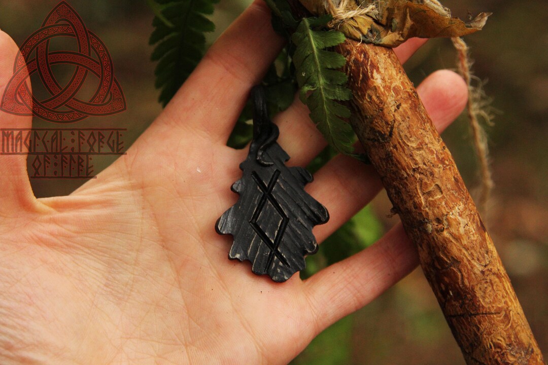 Inguz Rune Forged Iron Runes Viking Runes Amulet - Etsy