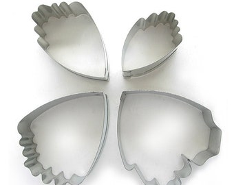 Water Lily Petal Cutters set of 4 | Etsy