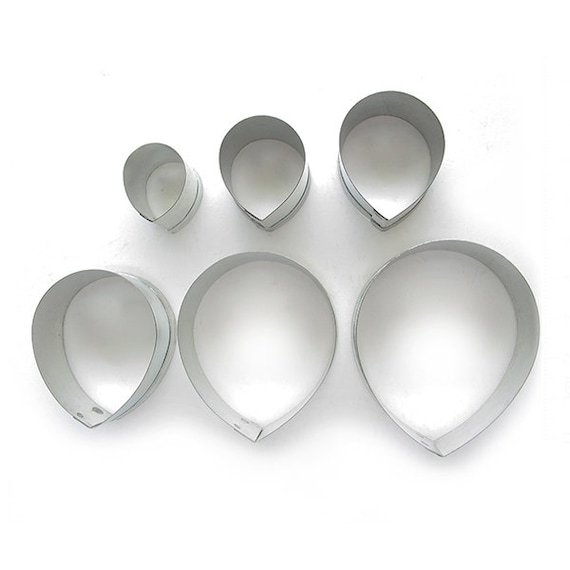 Rose Petal Cutter Set set of 6 sizes | Etsy