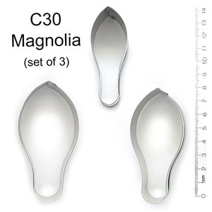 Northern Magnolia Cutters (set of 3) - Etsy