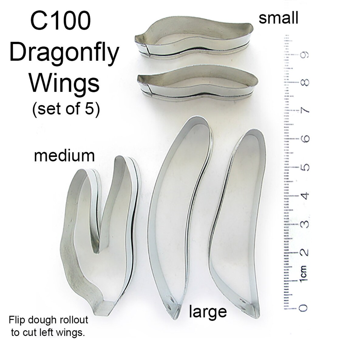 Dragonfly Wing Cutters Set of 5 | Etsy