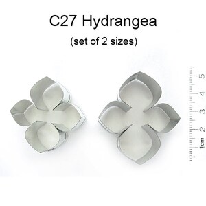 Hydrangea Petal Cutters (set of 2 Sizes) - Etsy