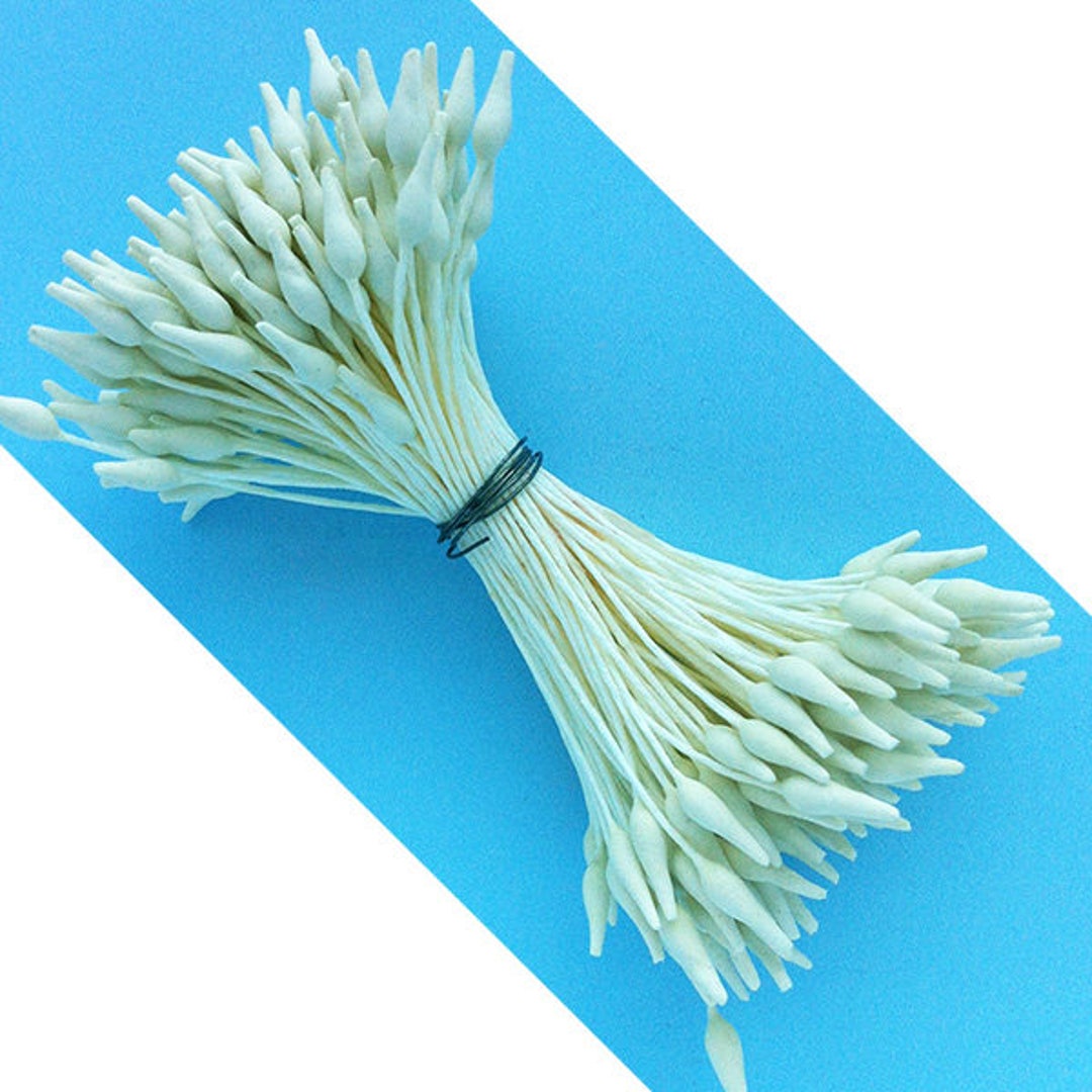 Pointed Large Cream Flower Stamens - Etsy
