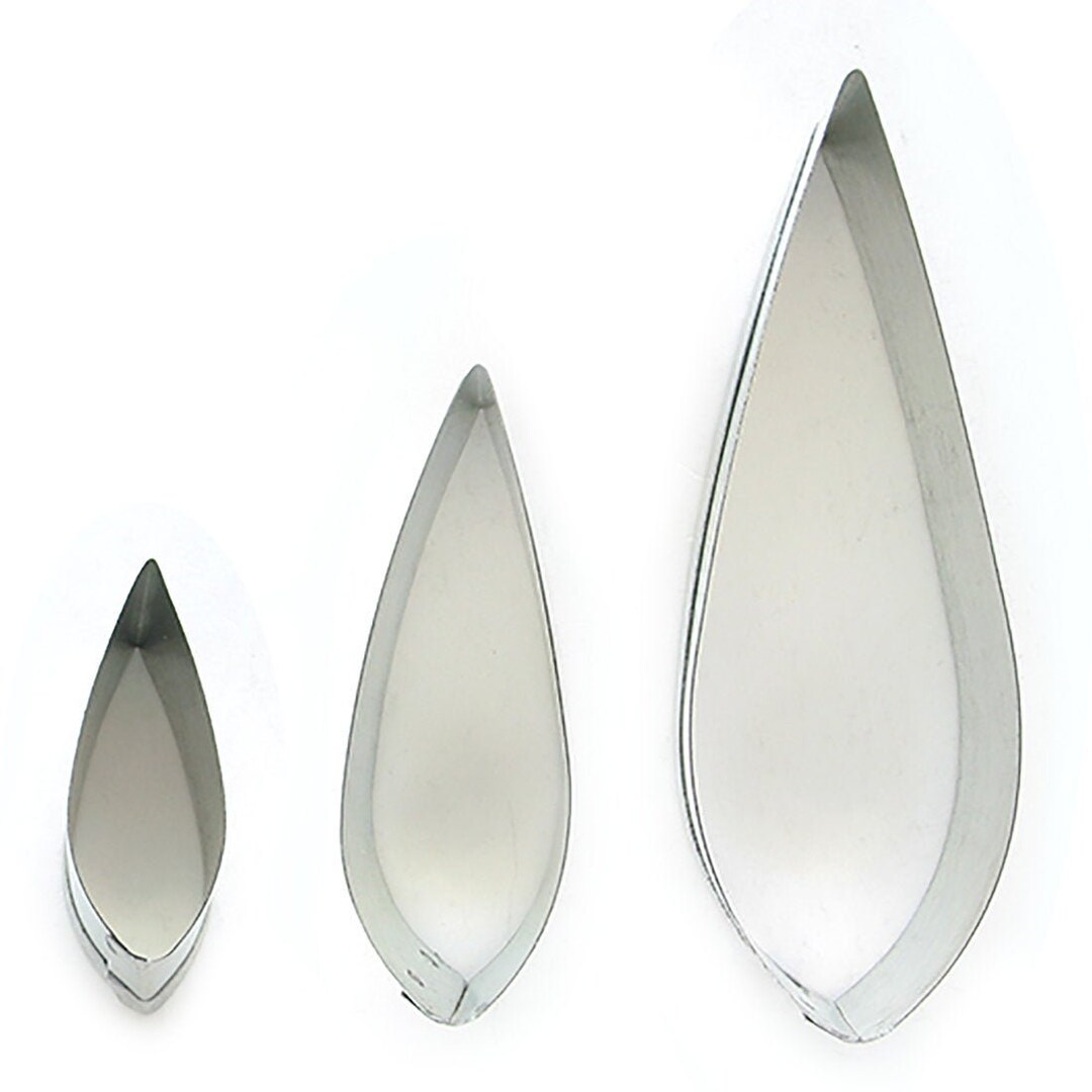 Lily Leaf Cutters (set of 3 Sizes) - Etsy