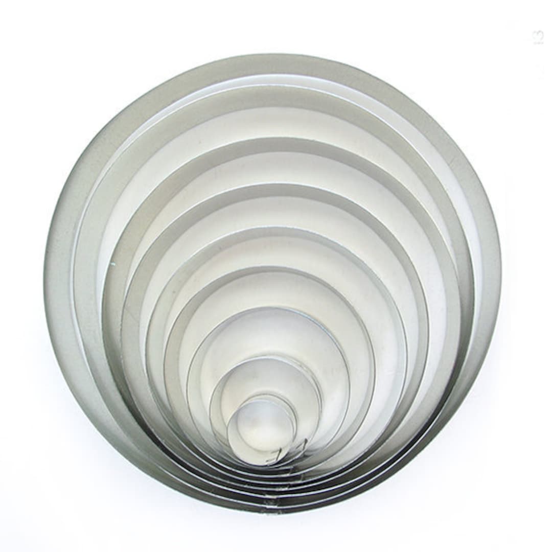 Circle Cutters (set of 9 Sizes) - Etsy