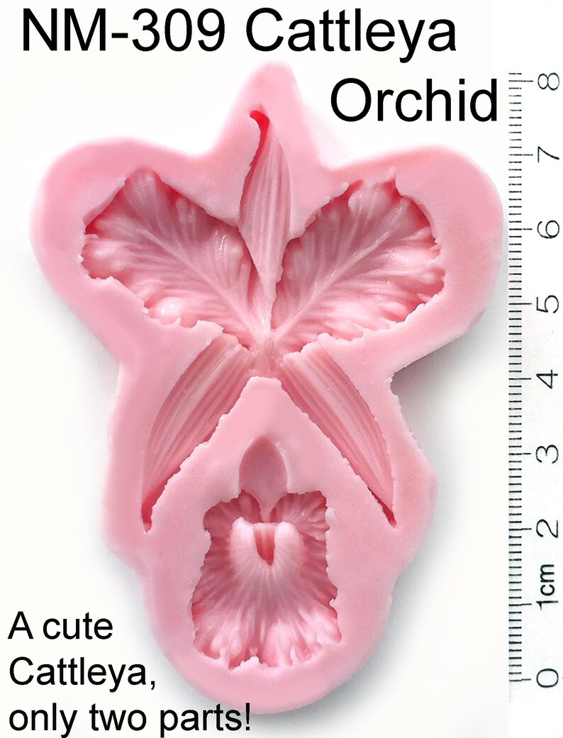 Cattleya Orchid Mold (made in 2 Parts) - Etsy