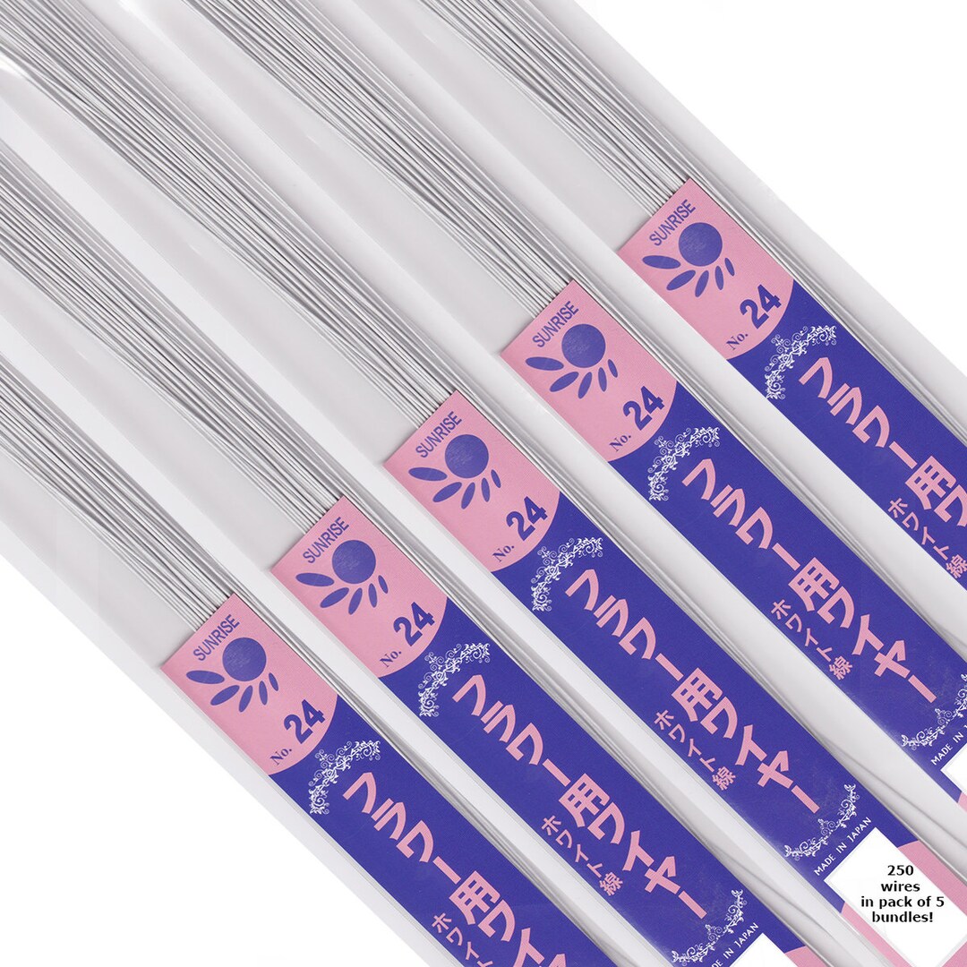 White Paper Wire - 24 Gauge - 5 Pack - Etsy