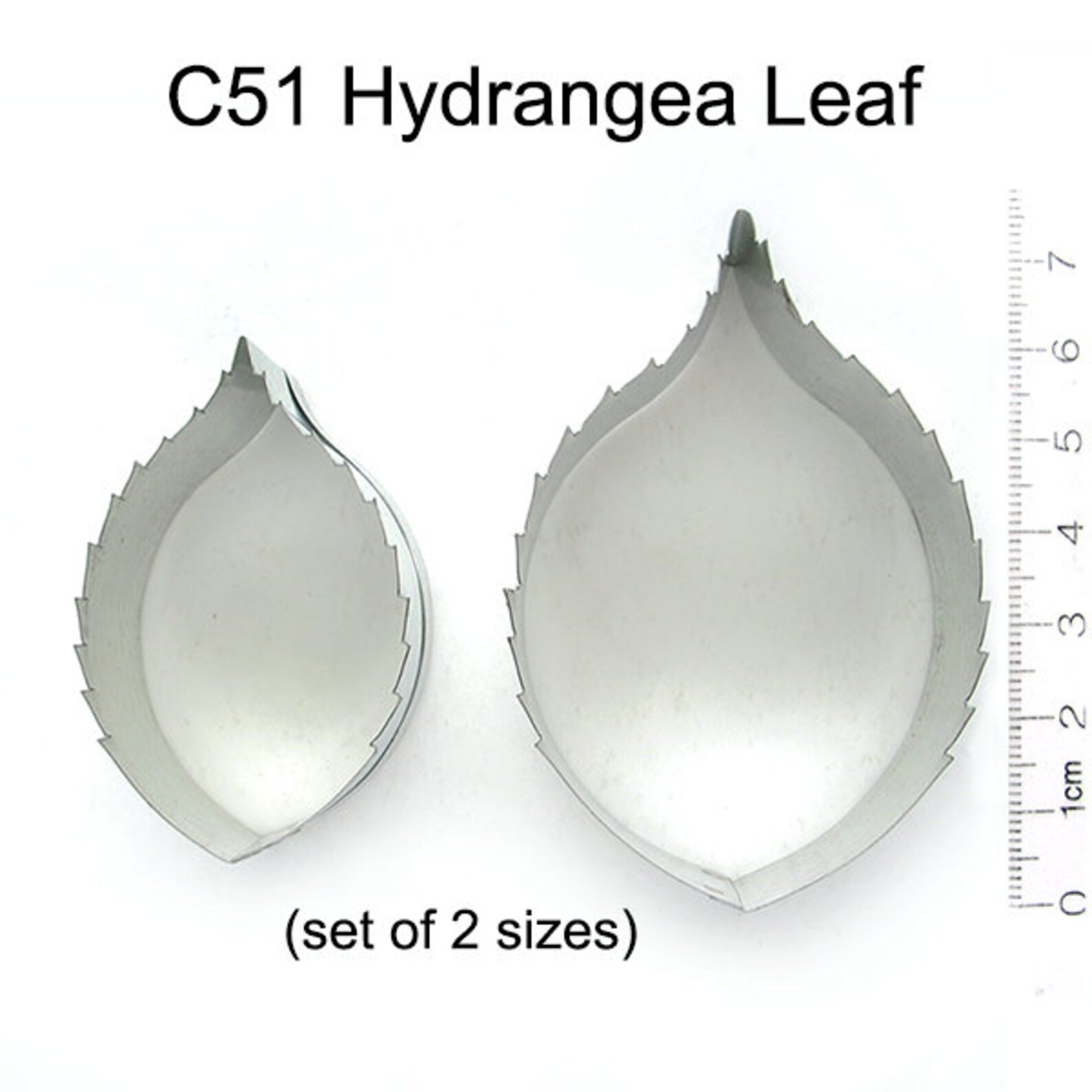 Hydrangea Leaf Cutters (set of 2 Sizes) - Etsy