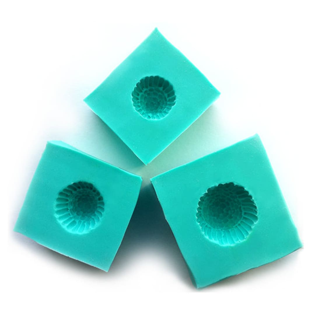 Southern Magnolia & Ranunculus Center Maker Silicone Molds (set of 3 ...