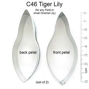 Tiger Lily Cutters (set of 2) - Etsy
