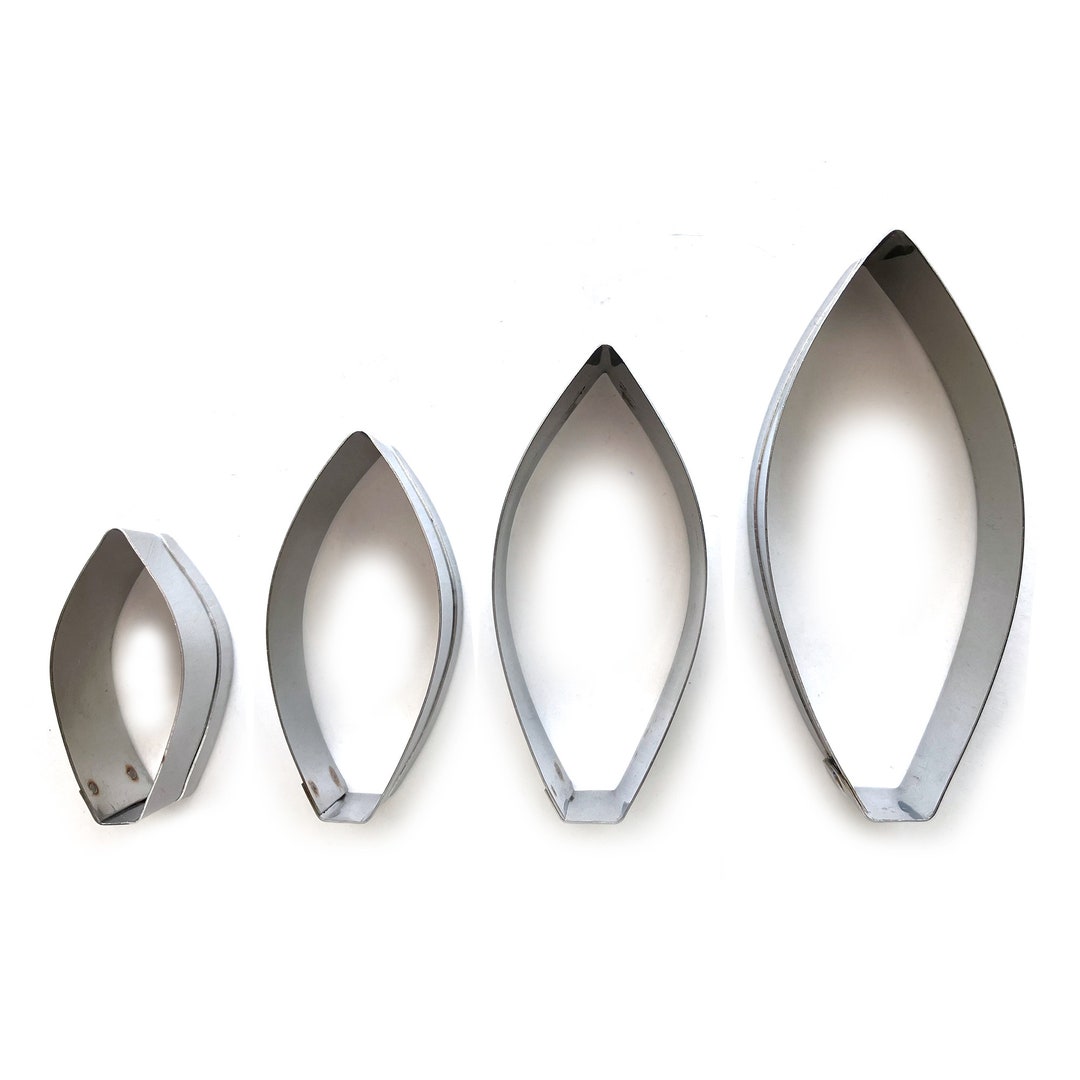 Sunflower Petal Cutters (set of 4) - Etsy