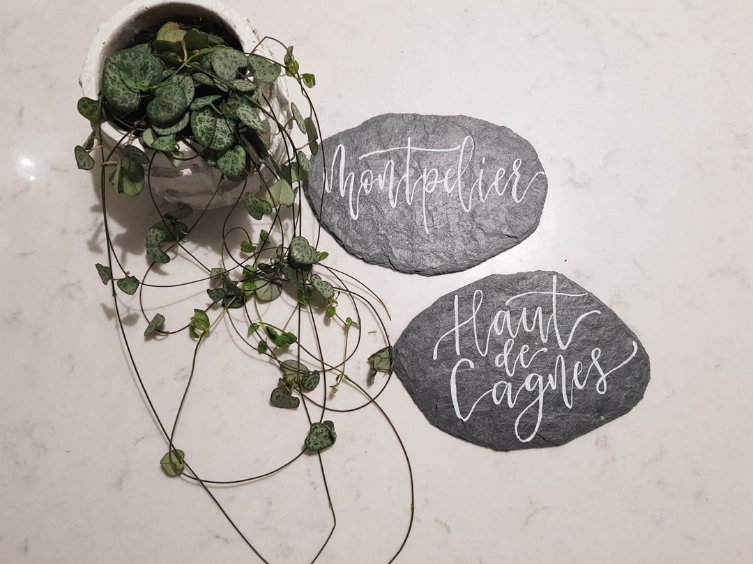 Slate Table Names - Perfect for Beach Wedding, Country Wedding, Rustic ...