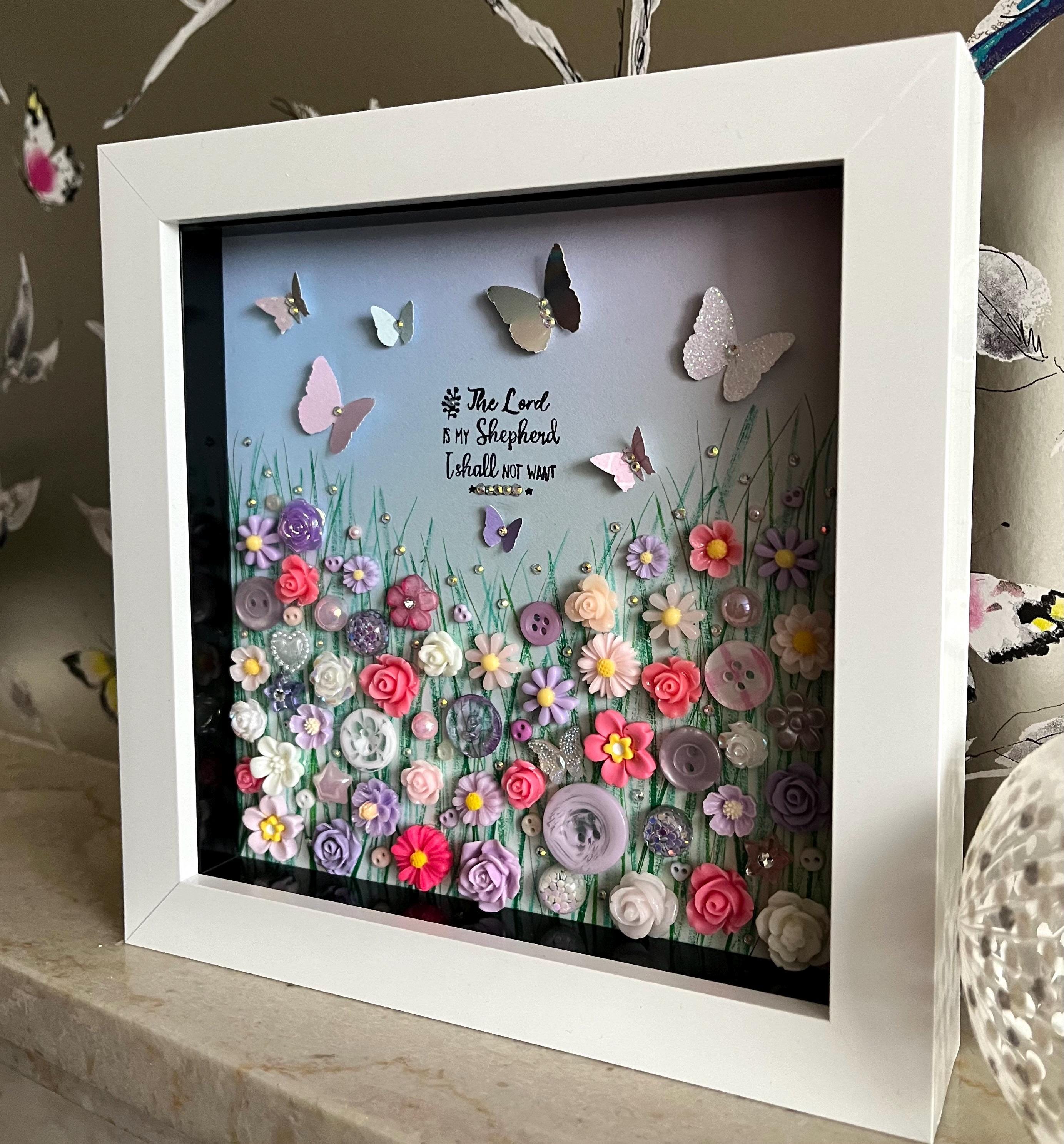 The Psalms Flower Meadow, Bible Verse Decor, Christian Theme Art, the ...